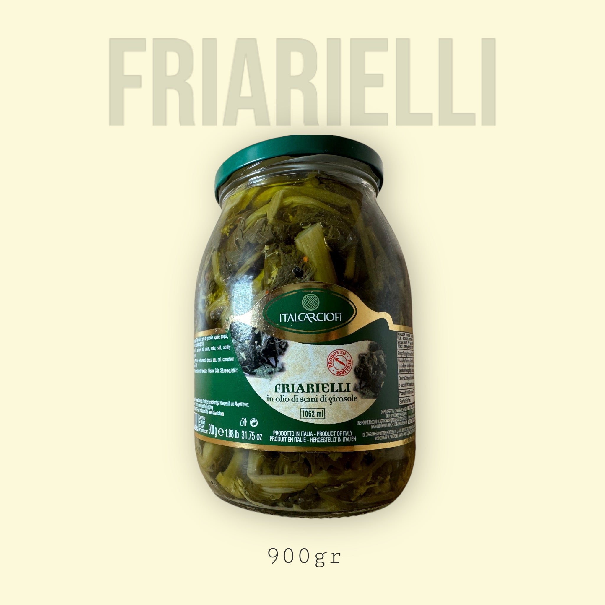Acquista online Friarielli sott'olio 1 kg con Frutt'it - Spesa online